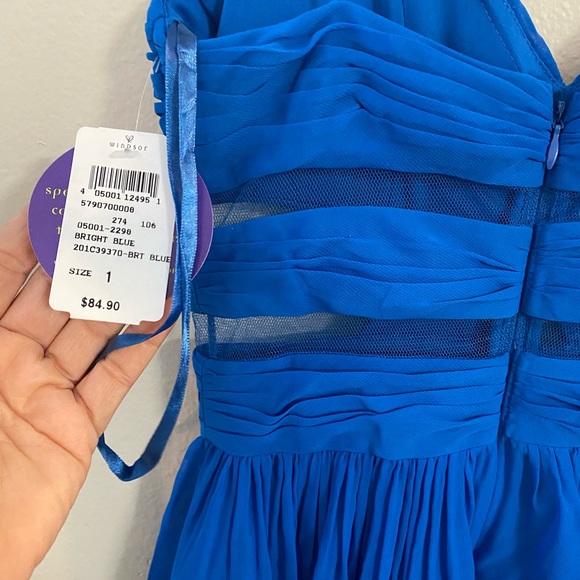 Adrianna Papell | Dresses | Hailey Logan By Adrianna Papell Blue Formal Dress 2 | Poshmark